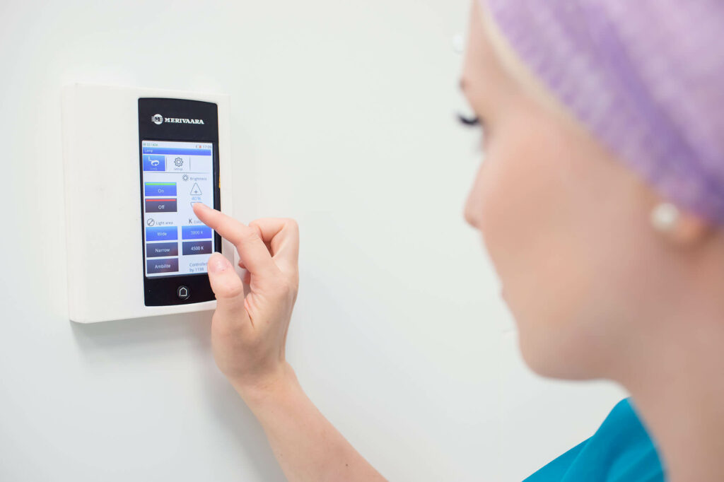 Merivaara Merimote remote control for Q-Flow surgical light