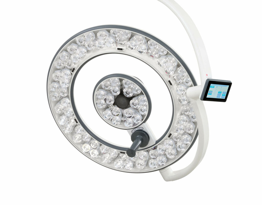 Merivaara's award-winning surgical lights - Q-Flow family