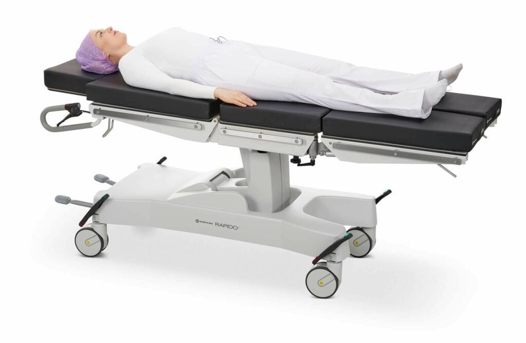 Rapido – versatile operating table/trolley for day surgery