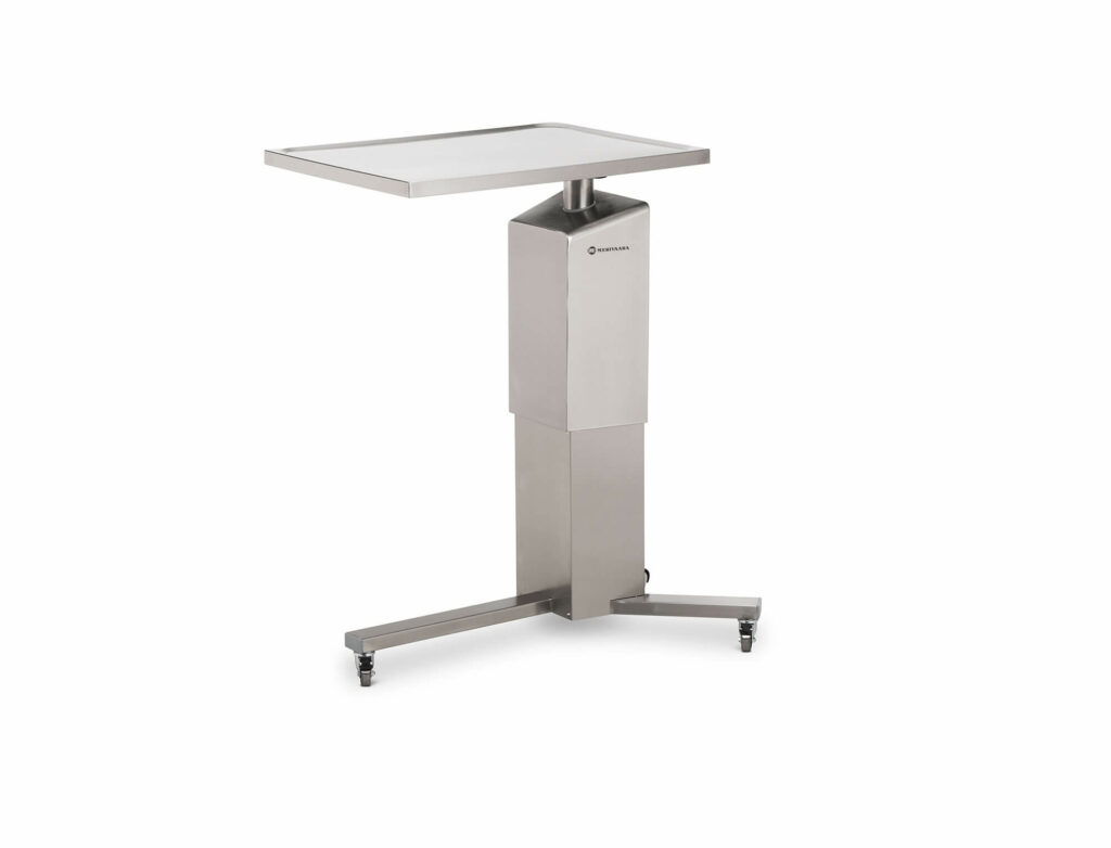 Electric Mayo instrument table | Merivaara Corp.