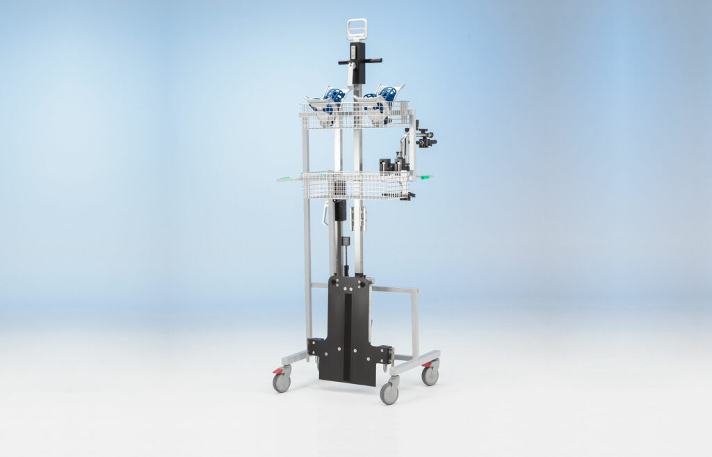 Trolley for Merivaara Flexion extension device