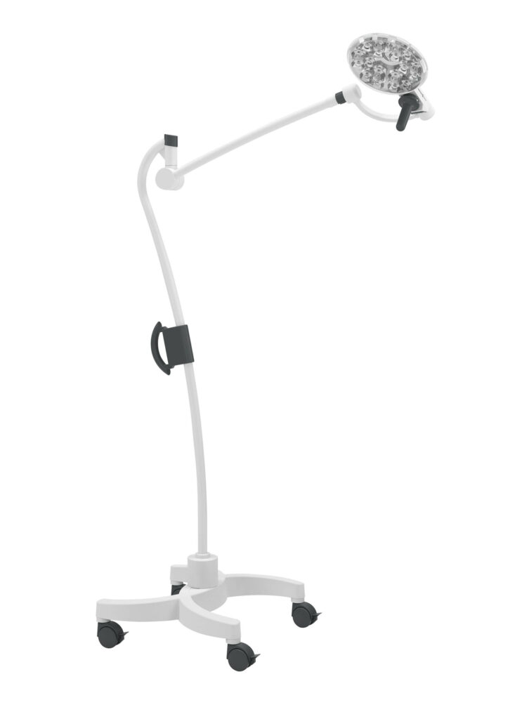 Merivaara Q-Flow examination light and minor surgical lamp