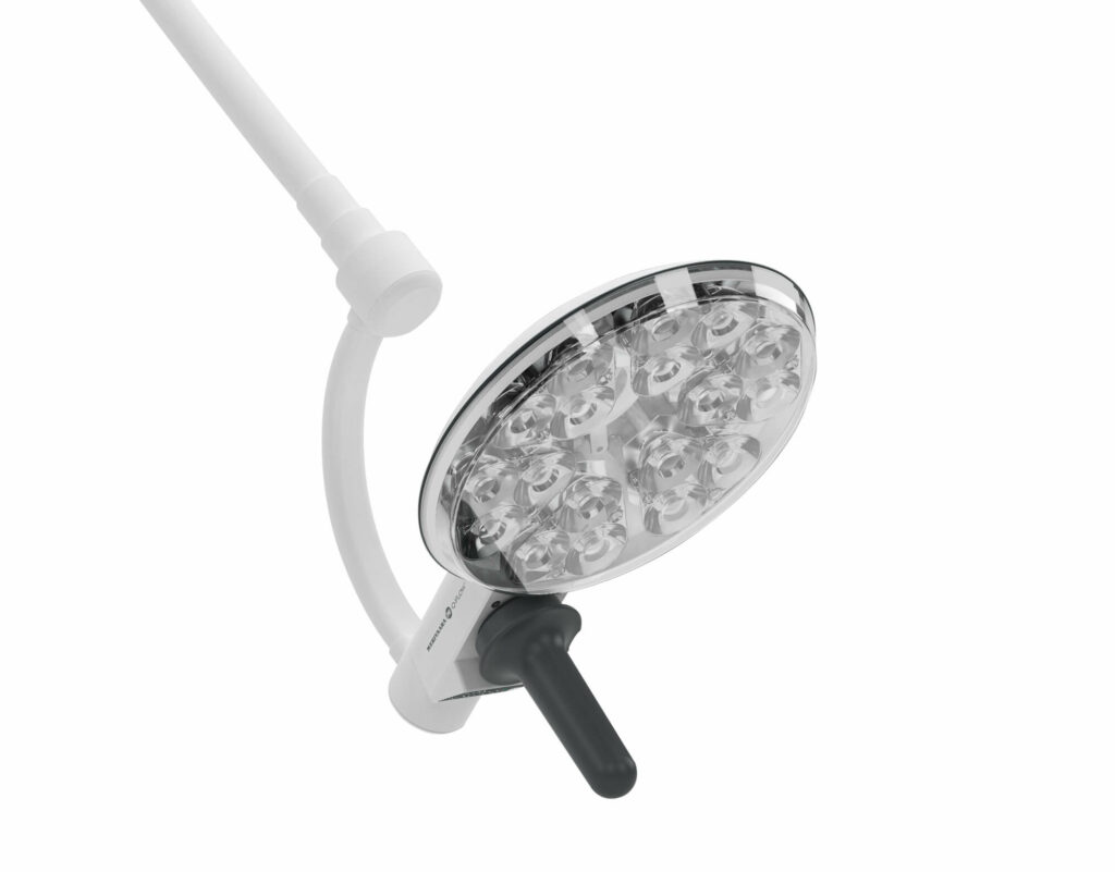 Merivaara Q-Flow examination light and minor surgical lamp
