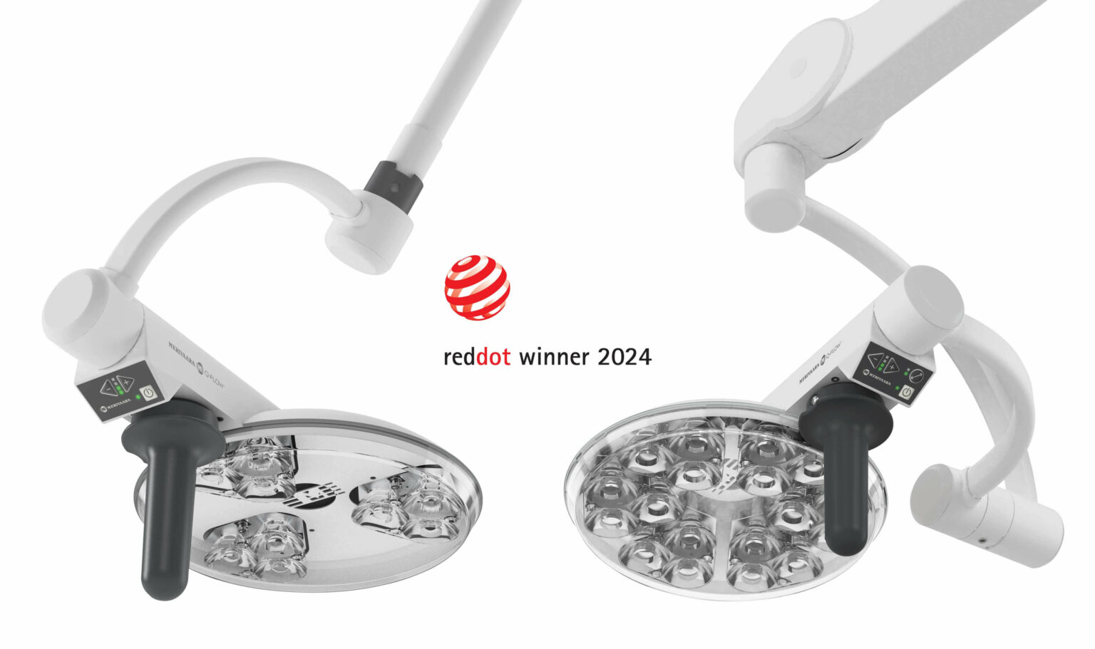 Merivaara’s medical lights awarded with Red Dot design award